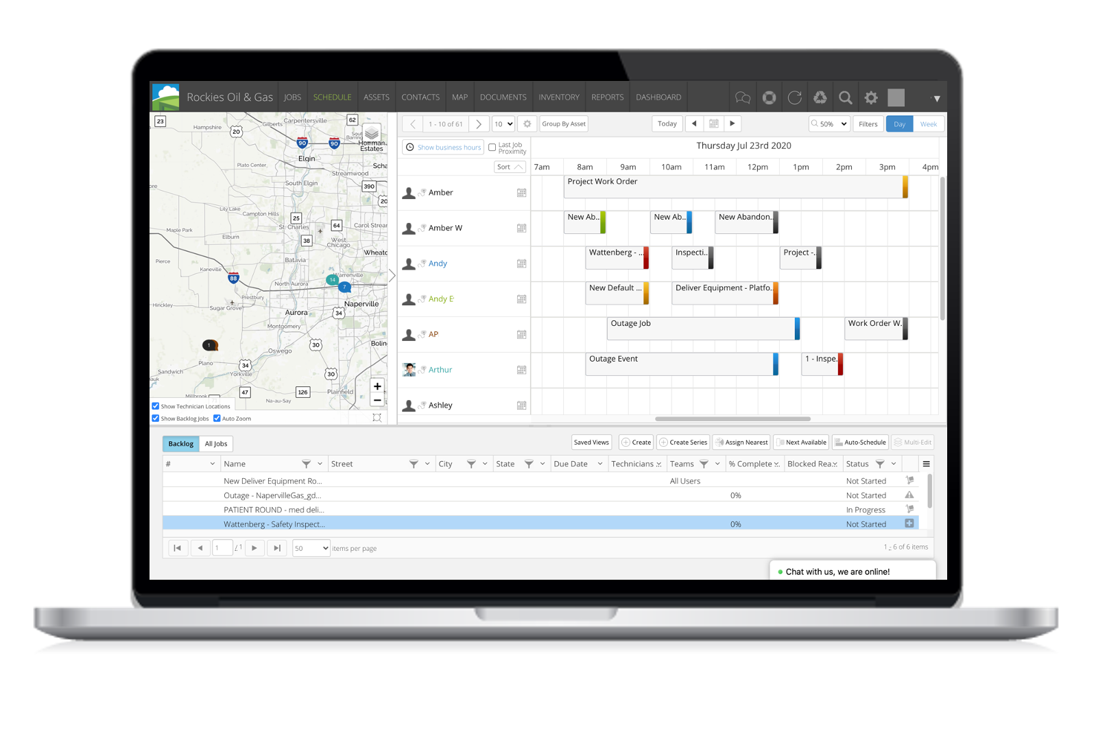 Scheduling and Dispatch Software with Route Optimization | Field Squared